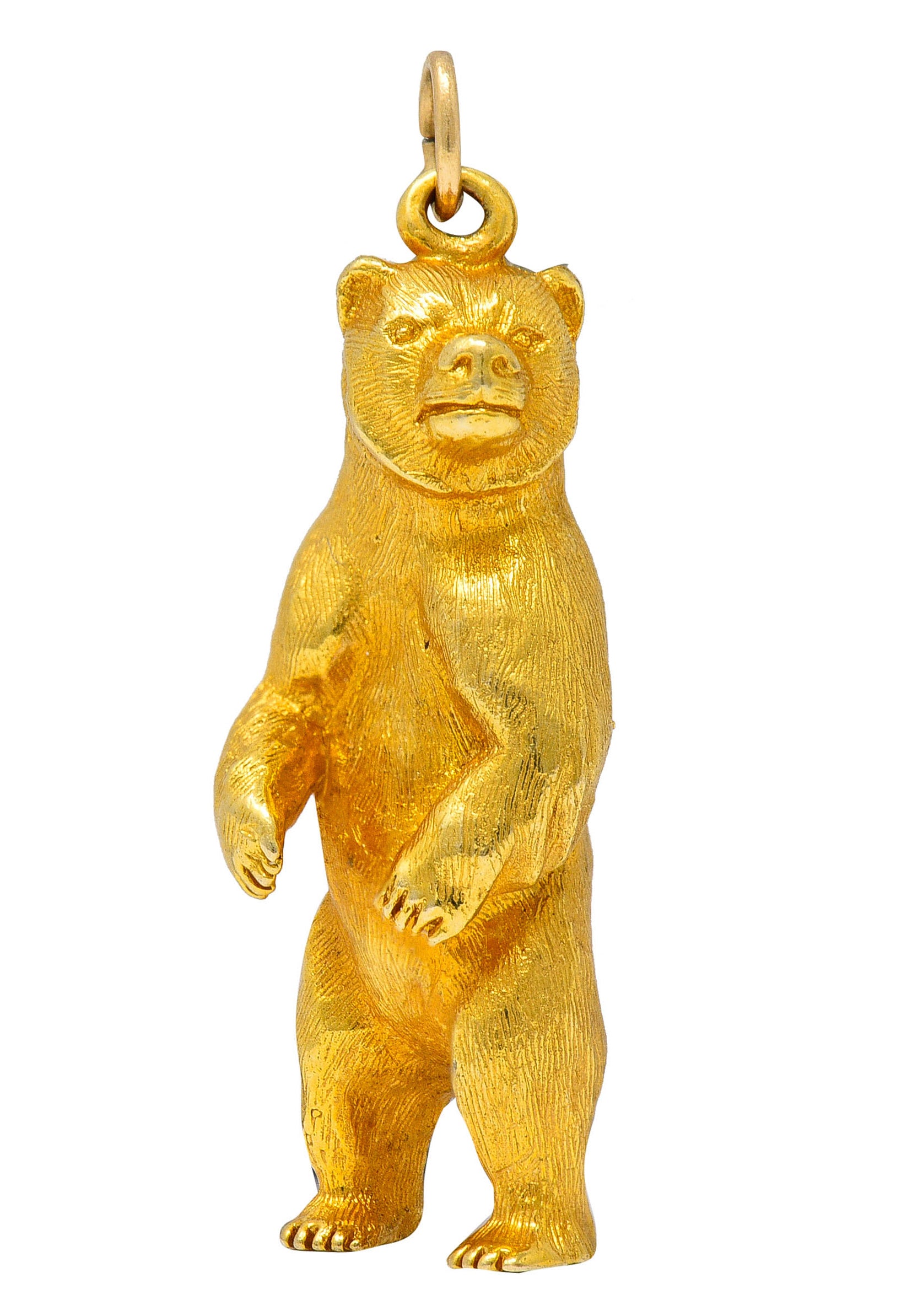 1970’s Vintage 14 Karat Gold Grizzly Bear Charm