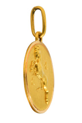 1970’s Italian Vintage 18 Karat Gold Aries Zodiac Charm