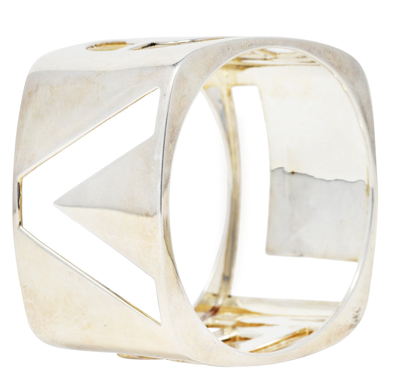 Tiffany & Co. Sterling Silver Donald Claflin Love Era Bangle Bracelet ...