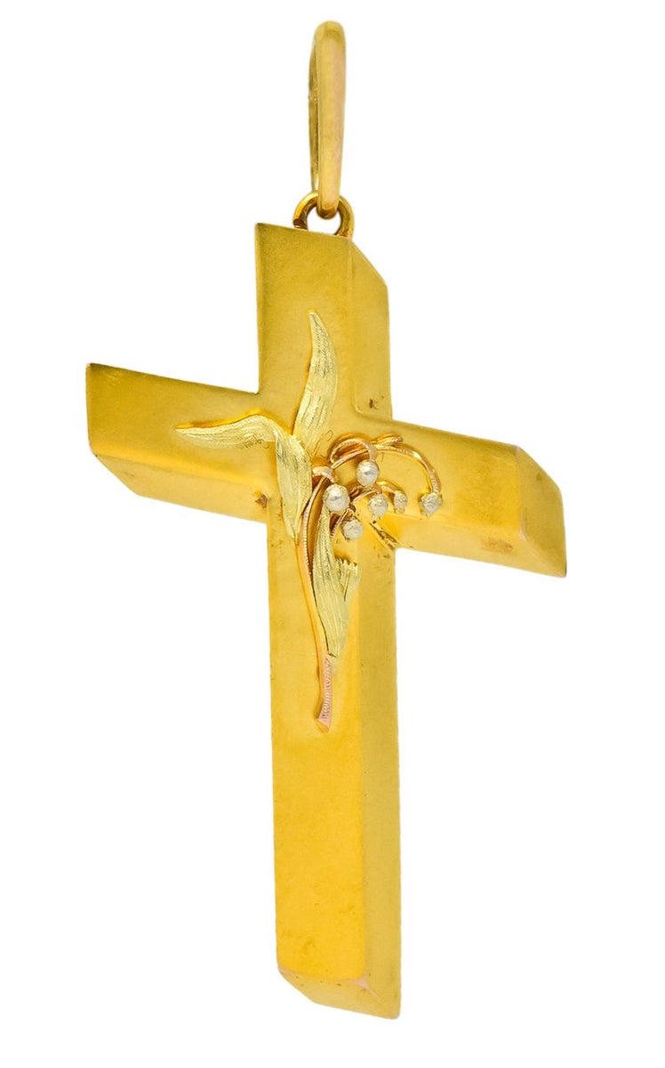 foliated cross